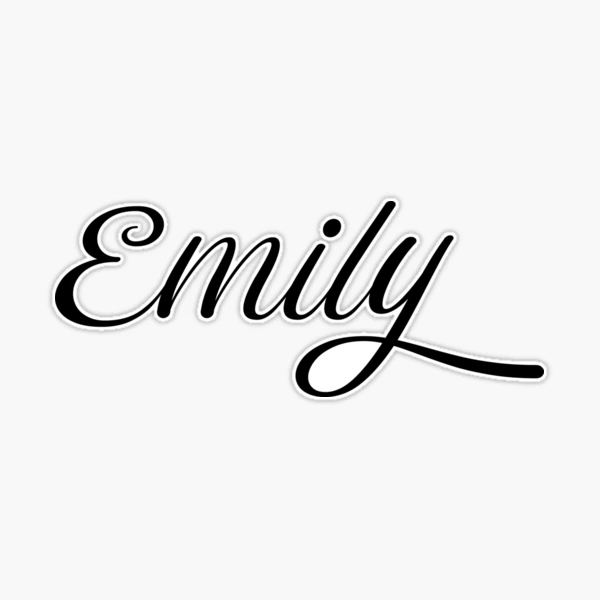 Emily Name Tag