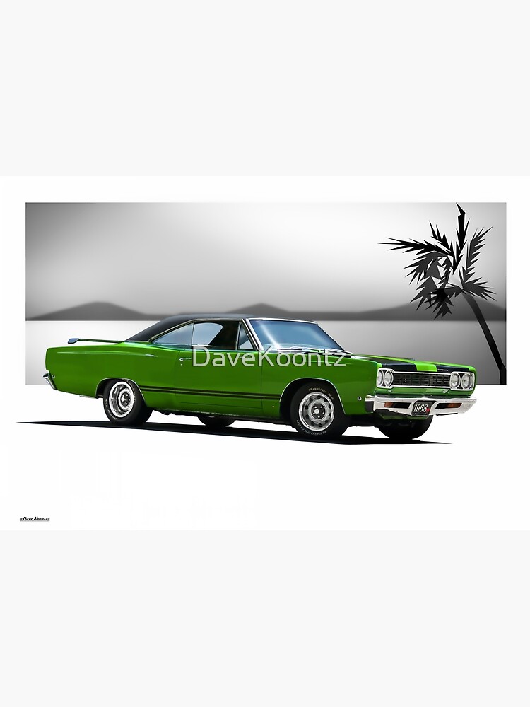 "1968 Plymouth Roadrunner" Art Print for Sale by DaveKoontz | Redbubble