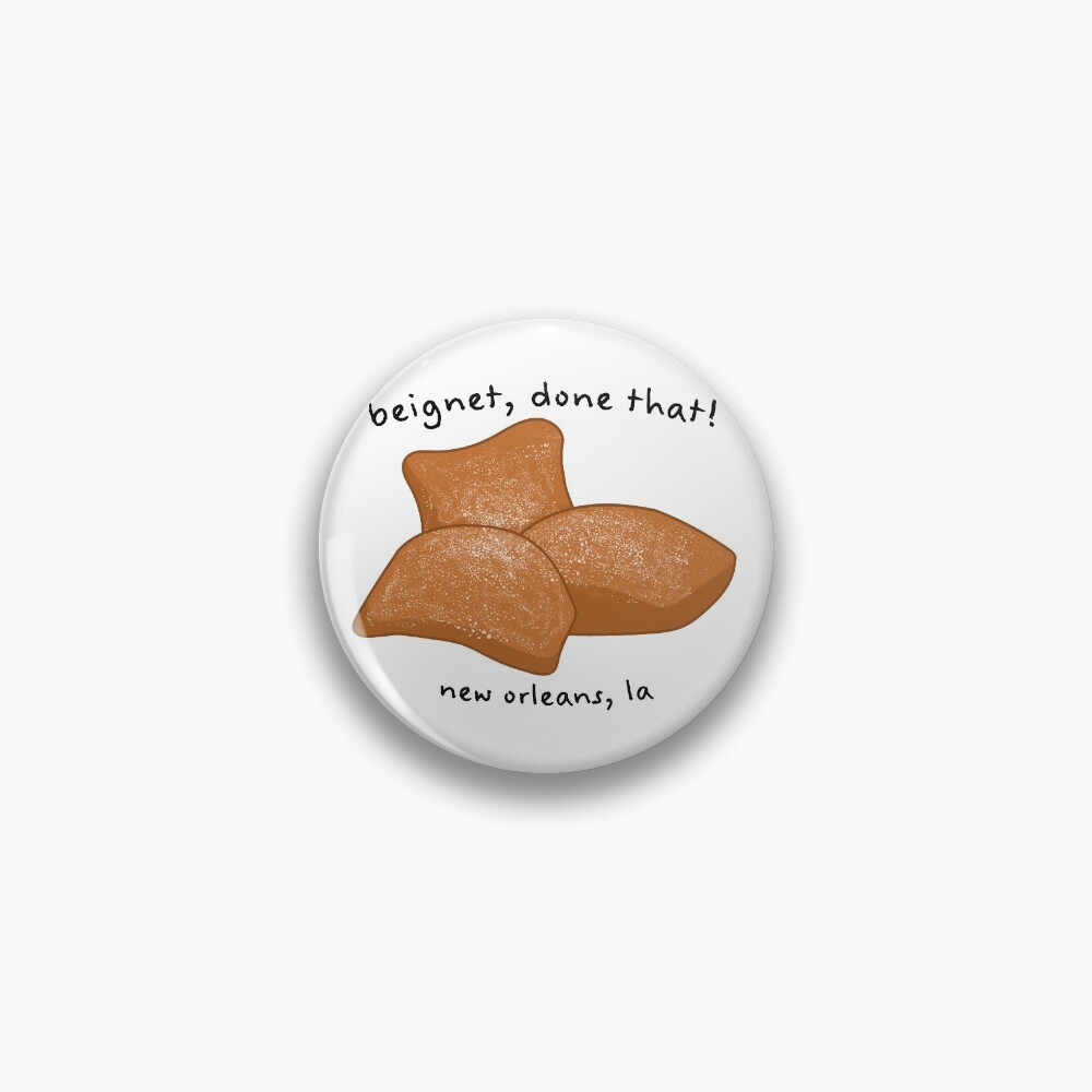 "New Orleans Beignet Sticker" Sticker for Sale by westcreative | Redbubble