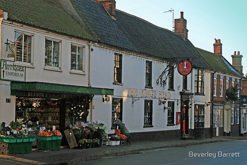 "The Kings Head, Holt" by Beverley Barrett | Redbubble