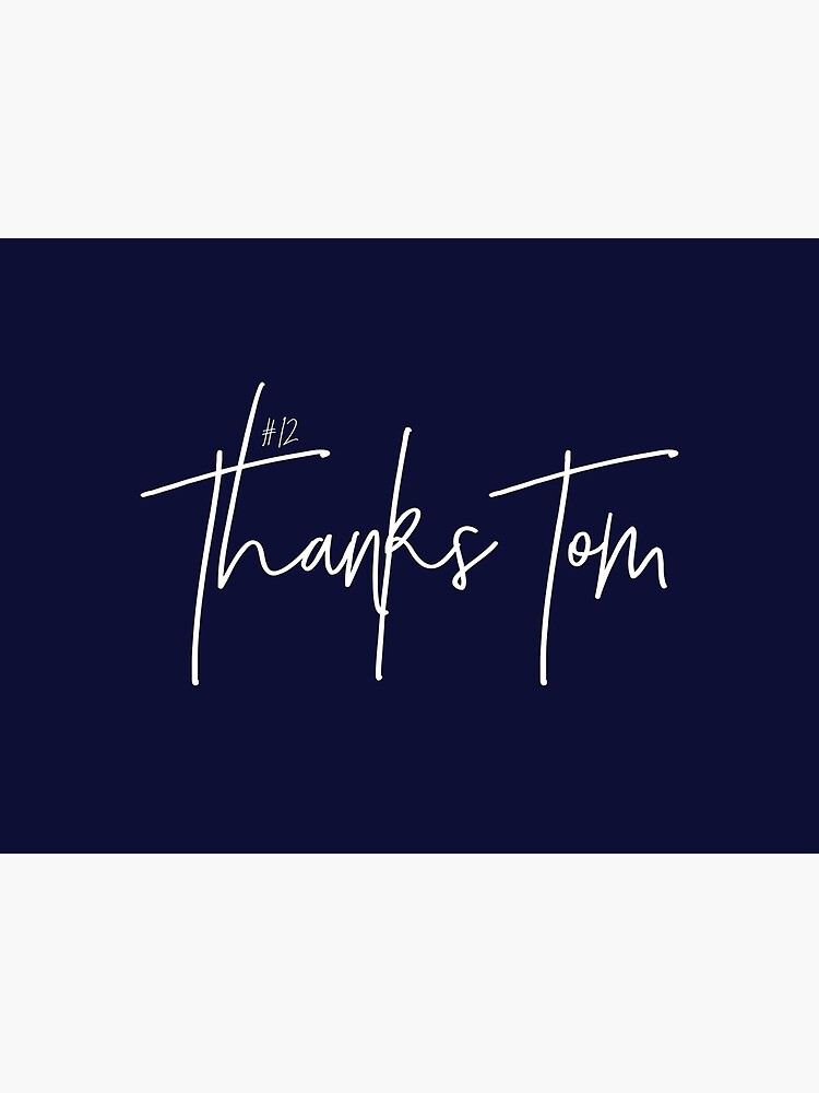 "Thanks Tom" Poster for Sale by nyah14 | Redbubble