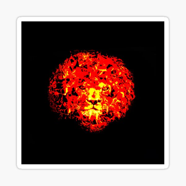 "Aslan" Sticker for Sale by shothu | Redbubble