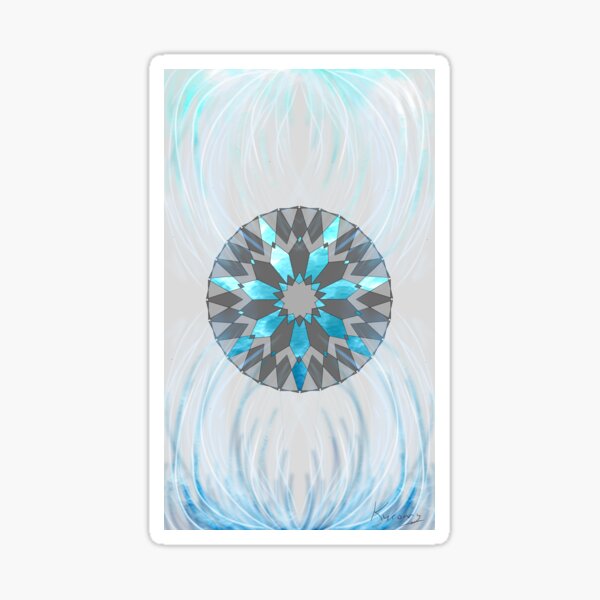 "Ice" Sticker for Sale by Kuromyart | Redbubble