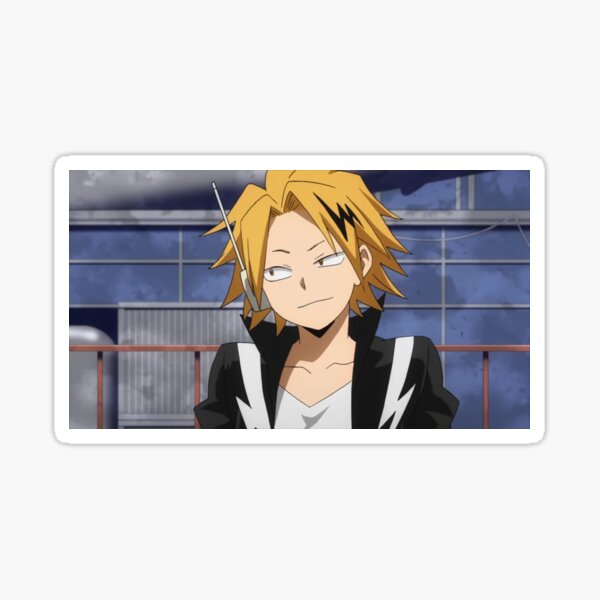 Sticker « denki kaminari bnha mha autocollant boku no hero academia my ...