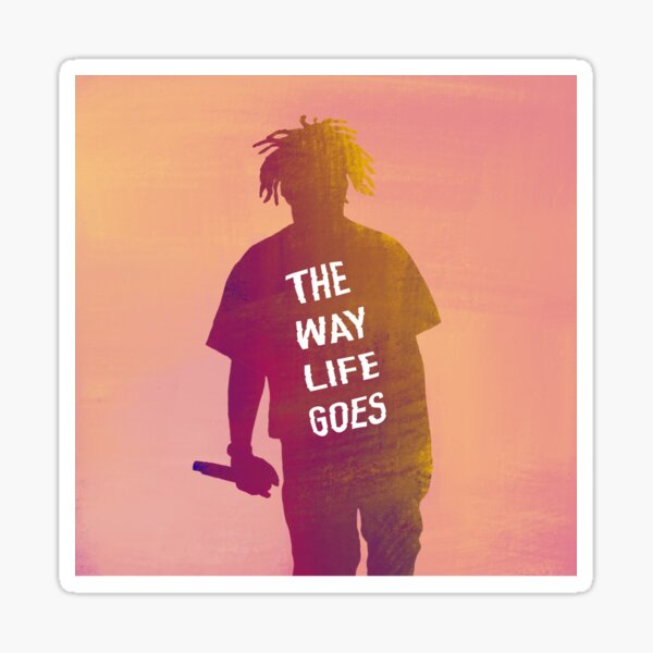 The Way Life Goes Stickers | Redbubble