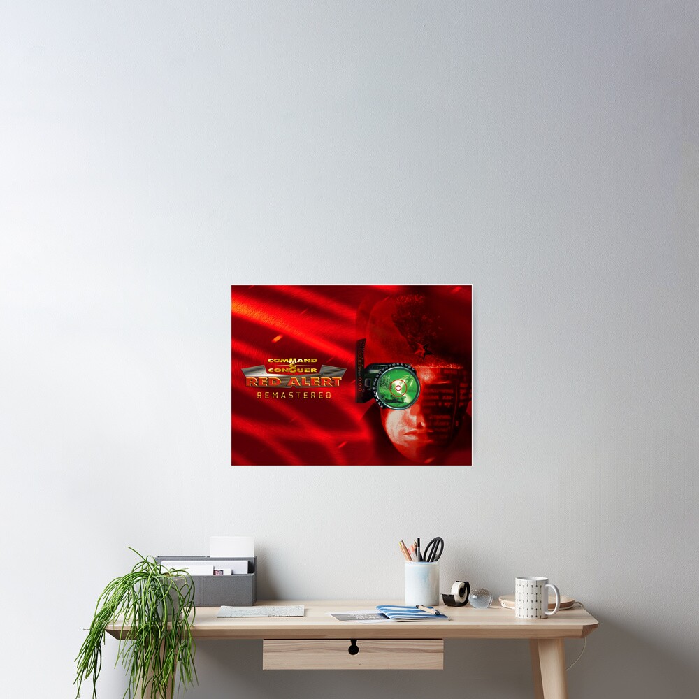 "Command and Conquer Remastered: Red Alert" Poster for Sale by ...