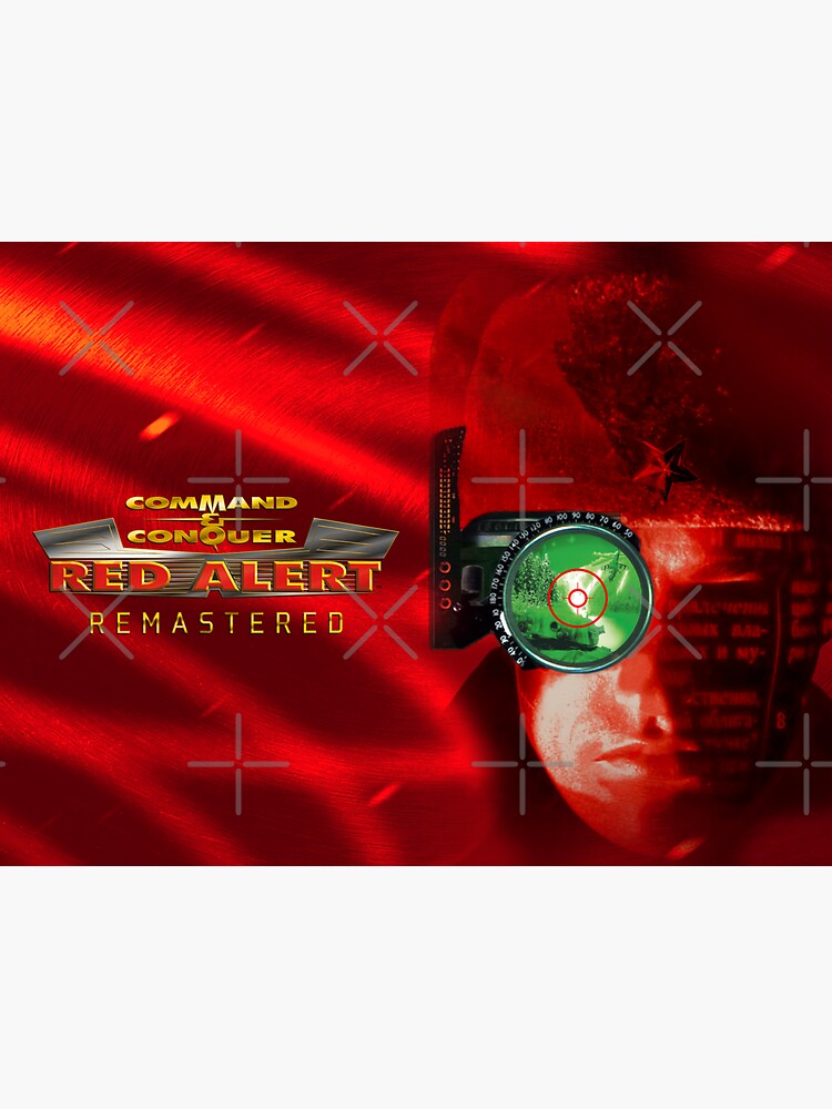 "Command and Conquer Remastered: Red Alert" Sticker for Sale by ...