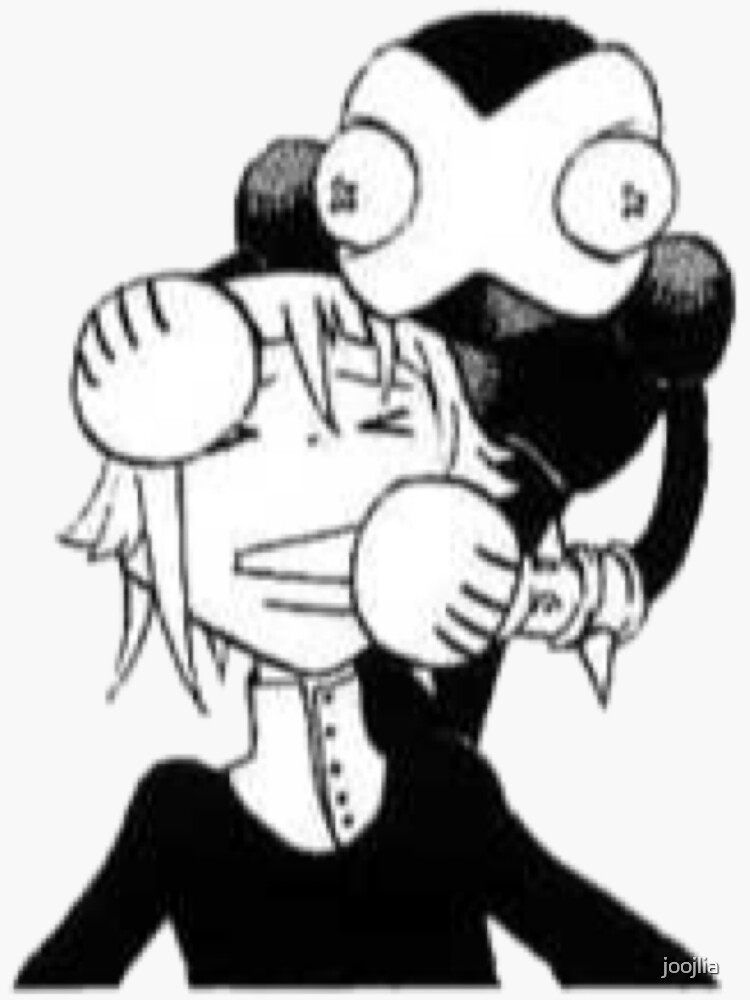 "Crona and Ragnarok Soul Eater Manga Cap" Sticker for Sale by joojlia ...