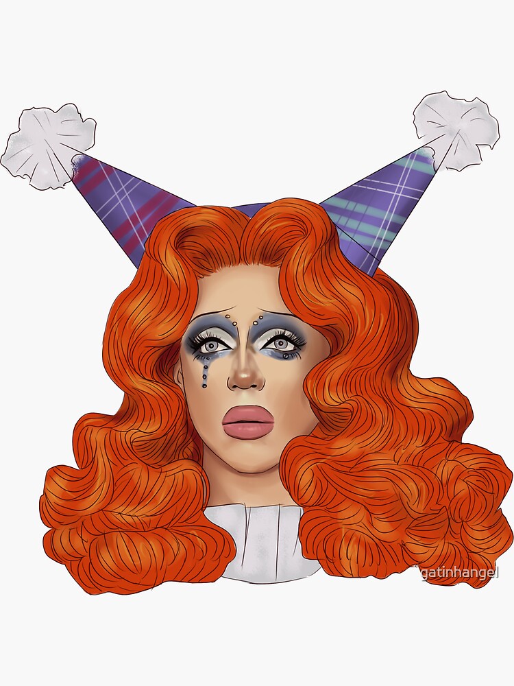 "AJA" Sticker for Sale by gatinhangel | Redbubble