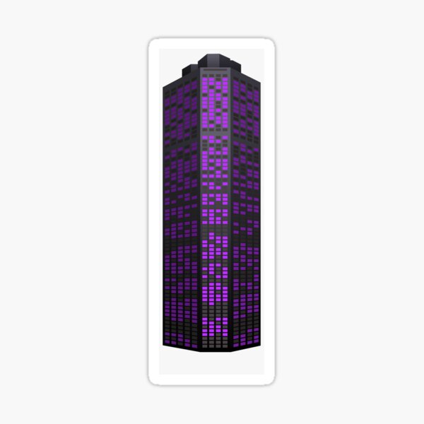 "Skyscraper" Sticker by vladraileanu | Redbubble