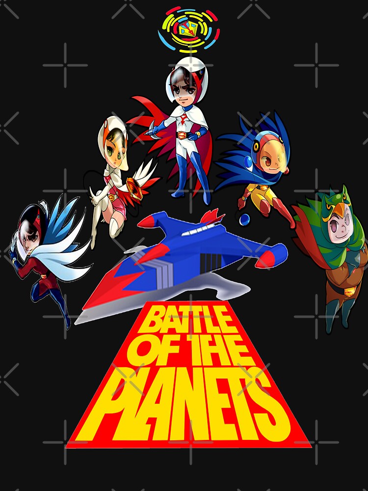 "Gatchaman Battle of the Planets Kids Transmute Design" T-shirt for ...