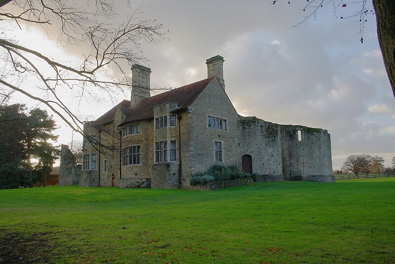 "Leybourne Castle" by Dave Godden | Redbubble