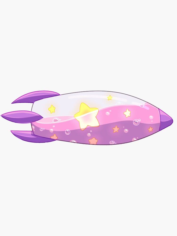 "Purple Rocket Power Stars" Sticker for Sale by KadaArt | Redbubble