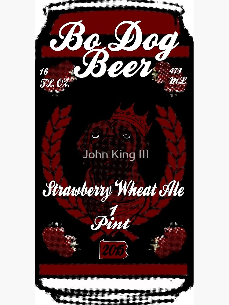 "Bo Dog Beer" Art Print for Sale by MetroidRhyme | Redbubble