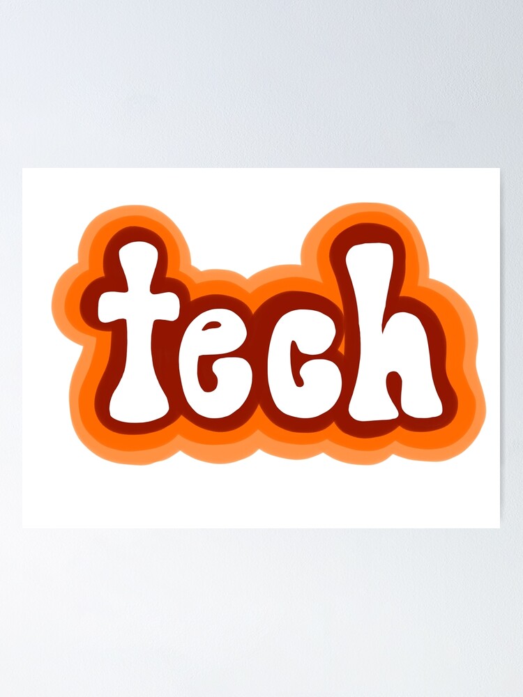 "Retro Tech" Poster by alexnoellejones | Redbubble