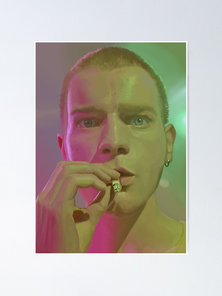 "Mark Renton Trainspotting Digital Painting" Poster von Erboosney ...