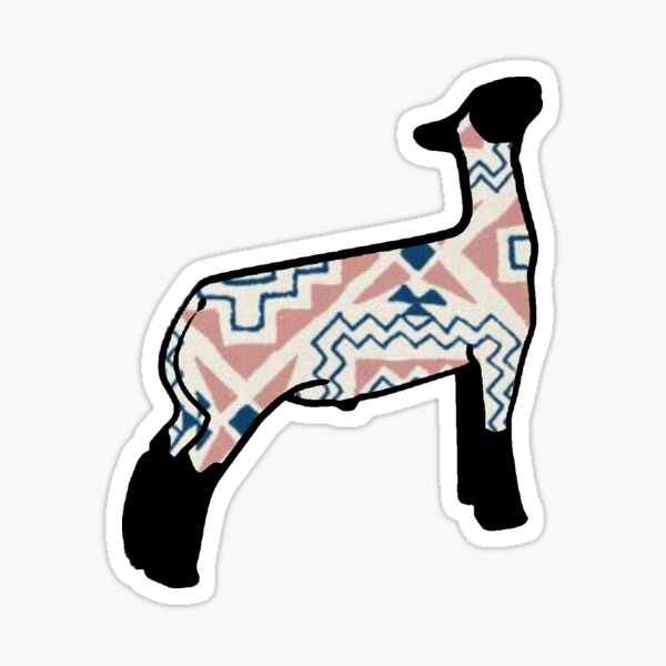 " Show lamb" Sticker by Redlamb1998 | Redbubble