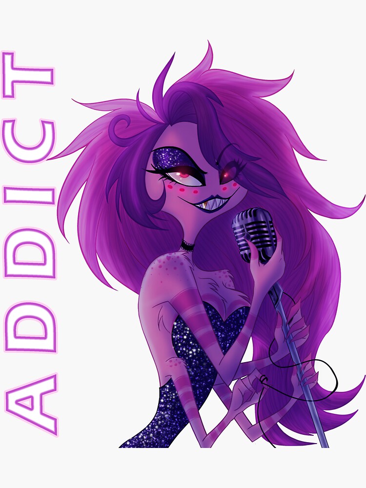 Sticker « Angel Dust Addict wo / background », par TobiSterling | Redbubble