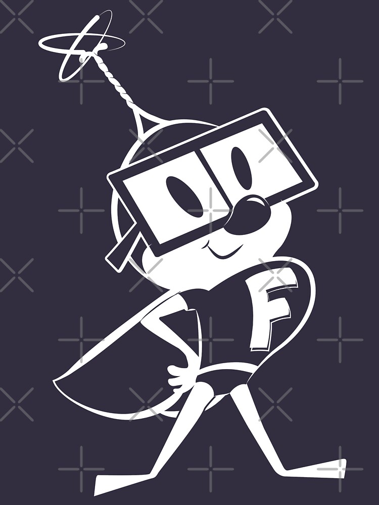 "Fearless Fly – white version" T-shirt for Sale by GraficBakeHouse ...