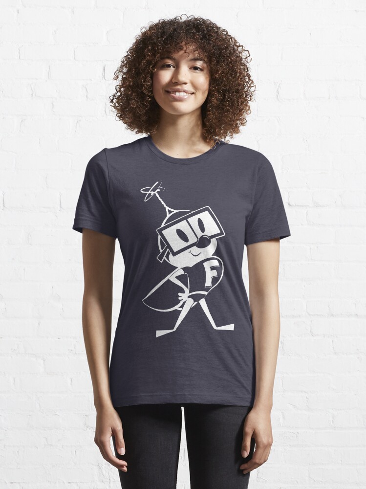 "Fearless Fly – white version" T-shirt for Sale by GraficBakeHouse ...