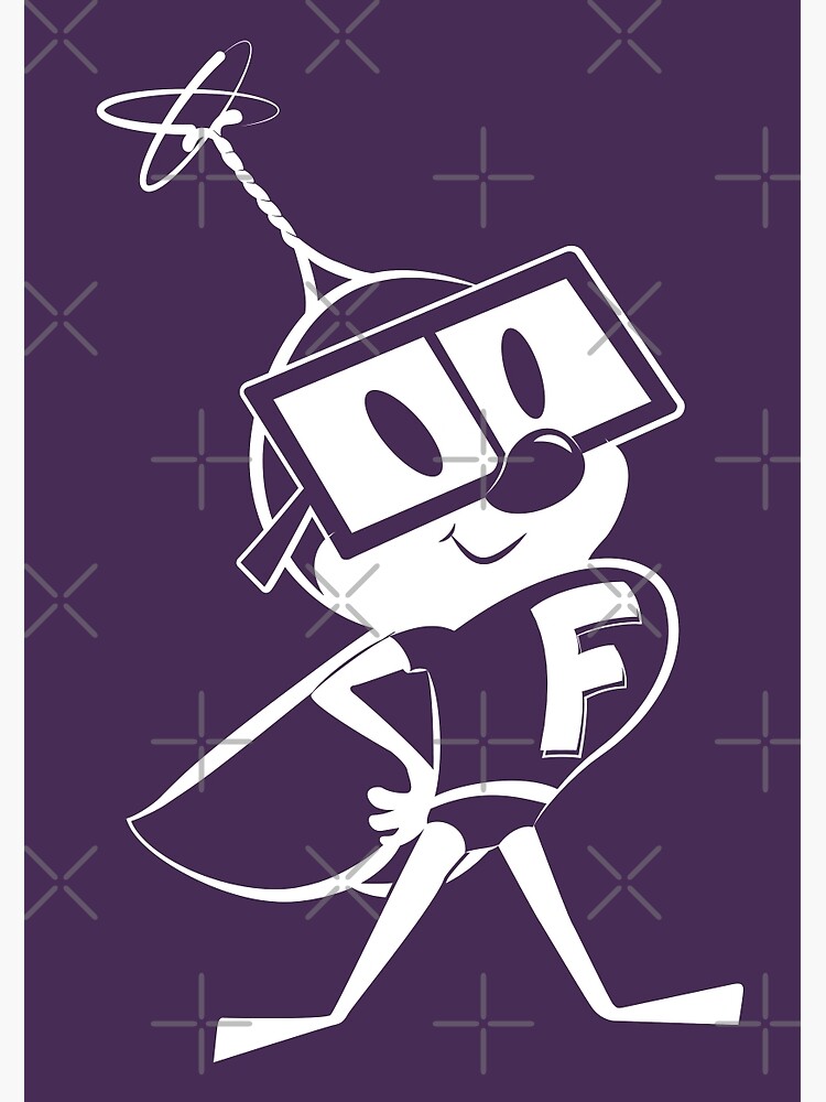 Póster «Fearless Fly - versión blanca» de GraficBakeHouse | Redbubble