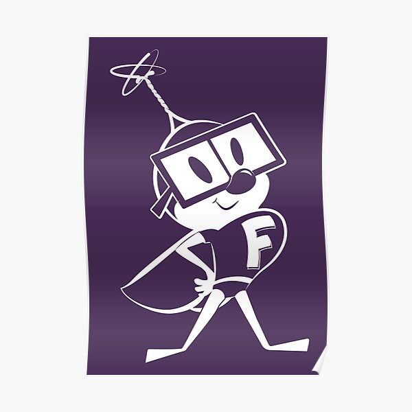 Póster «Fearless Fly - versión blanca» de GraficBakeHouse | Redbubble