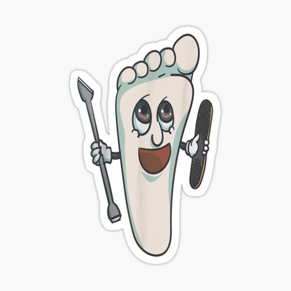 "Foot Doctor Podiatrist Podiatry Medic School" Sticker by MegumiSwift ...