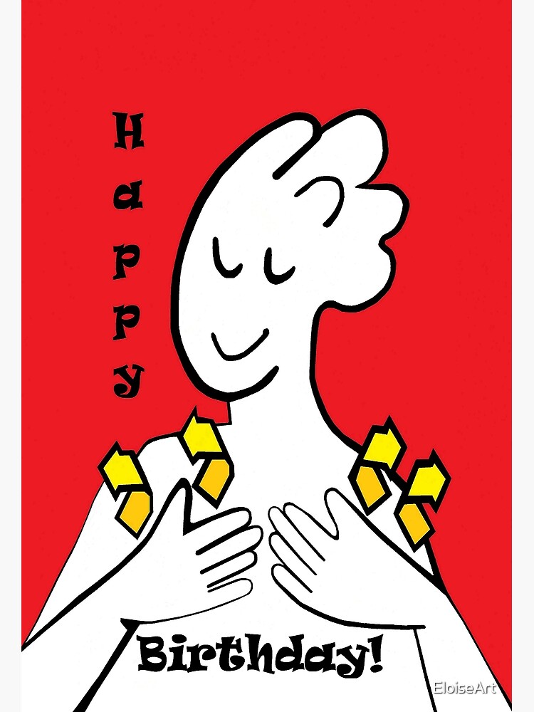 Asl Happy Birthday Poster ASL Party Decorations Sign Language Birthday