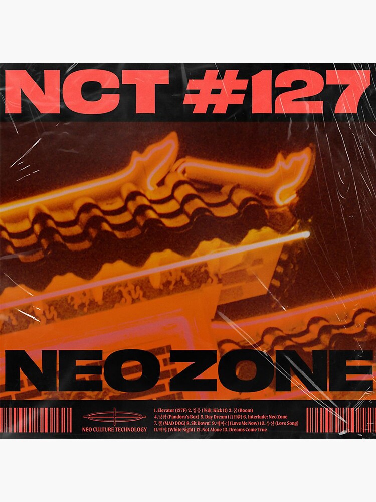 "NCT 127 Neo Zone" Sticker for Sale by angiecat-art | Redbubble