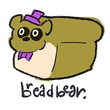 "breadbear" Pin for Sale by lovebeam | Redbubble