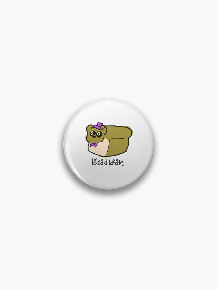 "breadbear" Pin for Sale by lovebeam | Redbubble