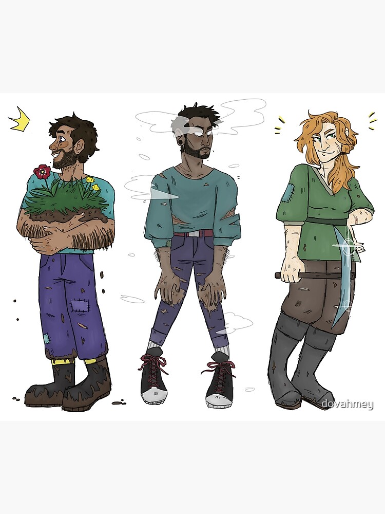 Lámina metálica «Minecraft gang 2 (sin antecedentes)» de dovahmey ...