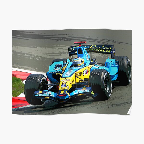 Poster: Fernando Alonso | Redbubble