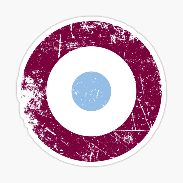 "Villa" Sticker for Sale by FootballArcade | Redbubble