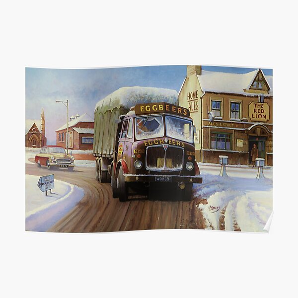 "Eggbeer's AEC Tinfront." Poster for Sale by artistjeffries | Redbubble