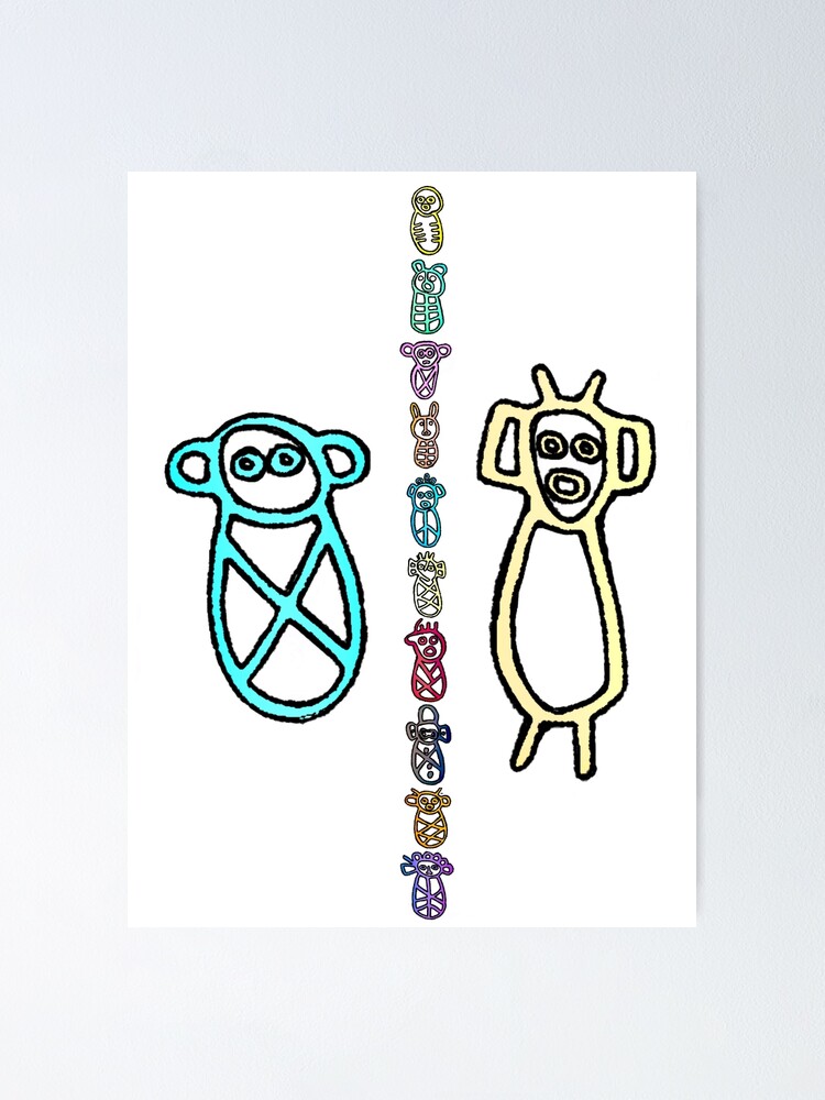 "Baby Taino Symbols" Poster for Sale by liamaris | Redbubble