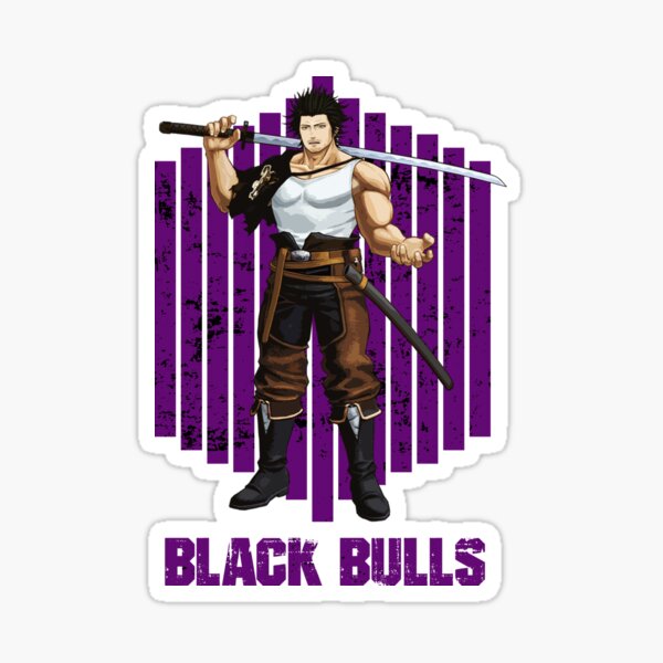 "Black bulls" Sticker for Sale by ZuleYang | Redbubble