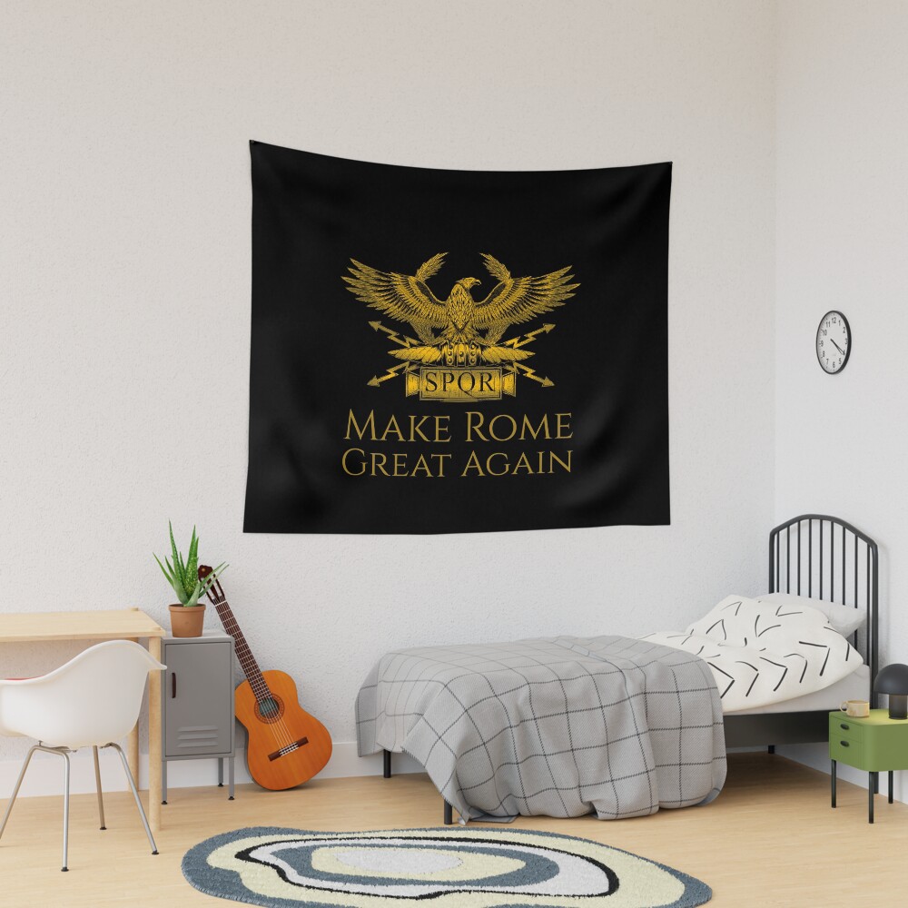 "Make Rome Great Again Legionary Aquila Motivational Ancient Rome SPQR ...