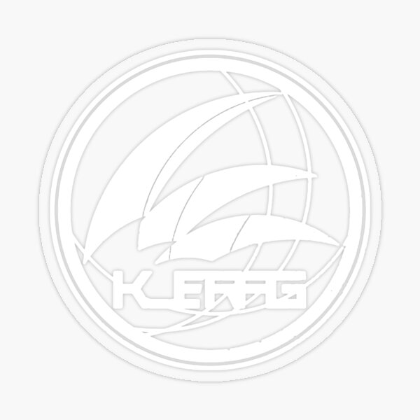 "Arknights - Kjerag Logo (white)" Sticker for Sale by ASTlogo | Redbubble