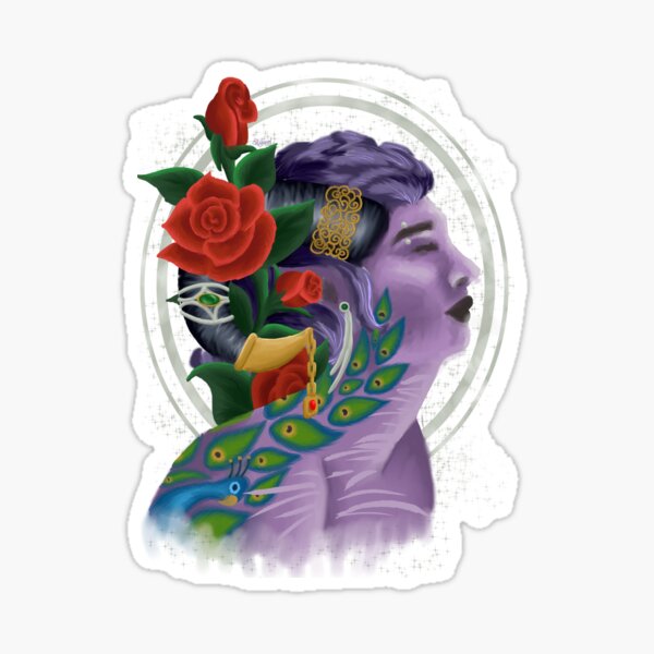 "Long May He Reign" Sticker for Sale by FranklinsArt | Redbubble