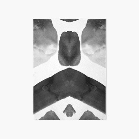 " Stylish inspiring mirroring psychoanalytic ink blot, symmetrical ...