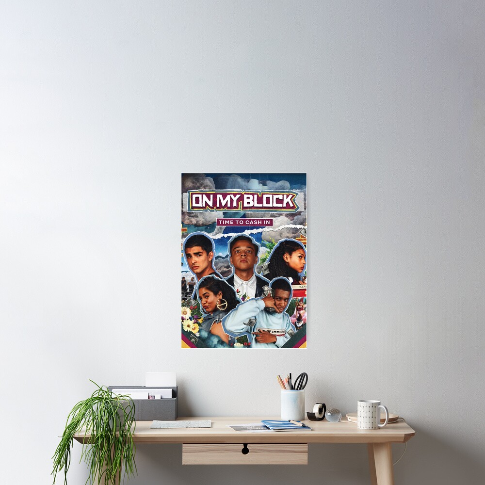 "On My Block Poster" Poster for Sale by venustears | Redbubble