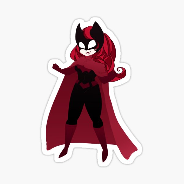 "Batwoman" Sticker for Sale by SpaceSpheal | Redbubble