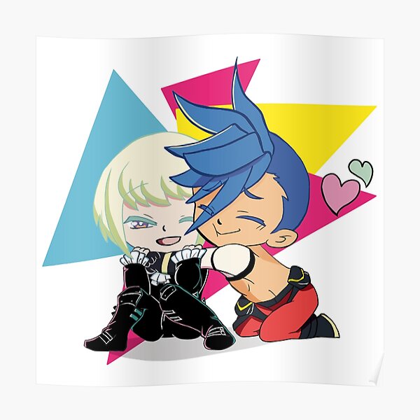 Póster «Promare chibi Galo Thymos y Lio Fotia» de Joy-Lostinspace ...