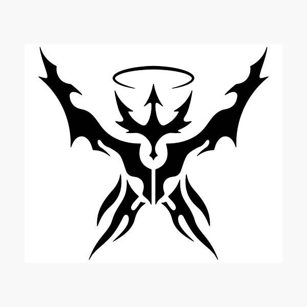 "Arknights - Laterano Logo (black)" Photographic Print by ASTlogo ...