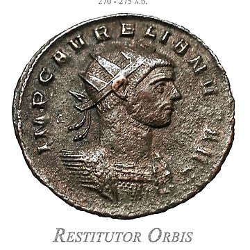 "Ancient Roman Coin - RESTITUTOR ORBIS" Essential T-Shirt for Sale by ...