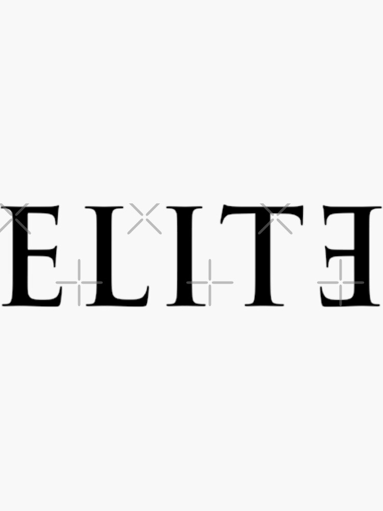 "netflix elite logo" Sticker for Sale by Mikelazv | Redbubble