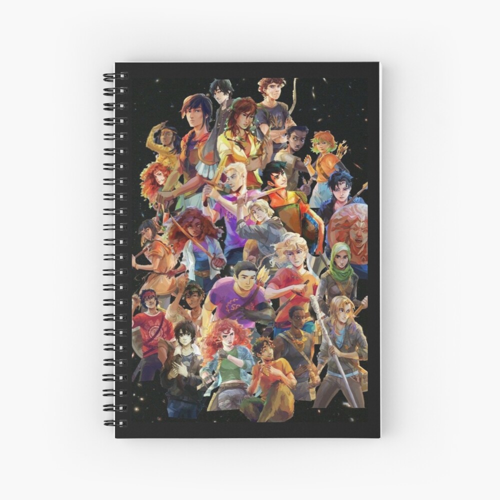 "Percy Jackson, Magnus Chase, Heroes of Olympus" Spiral Notebook by ...