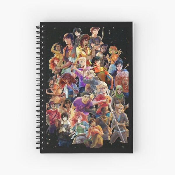 "Percy Jackson, Magnus Chase, Heroes of Olympus" Spiral Notebook by ...