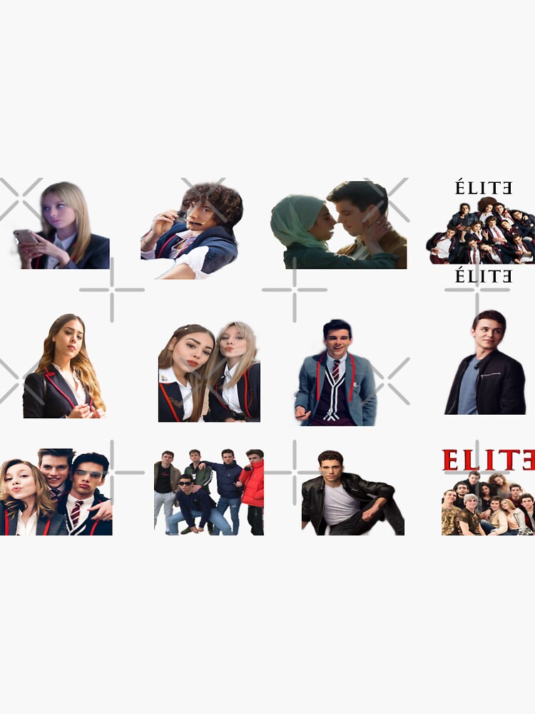 "elite netflix" Sticker by Mikelazv | Redbubble